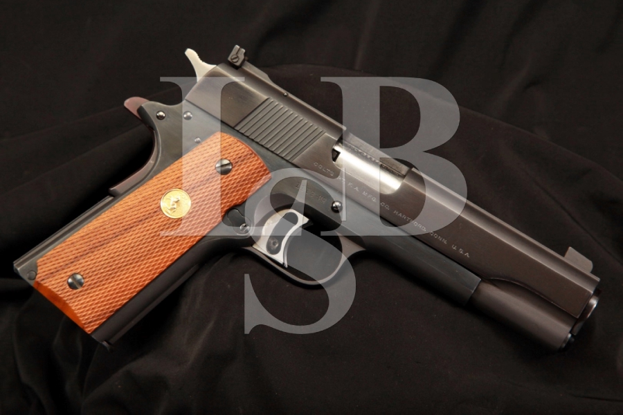 Colt Series 70 National Match 1911 .38 Special Mid-Range Semi Auto ...