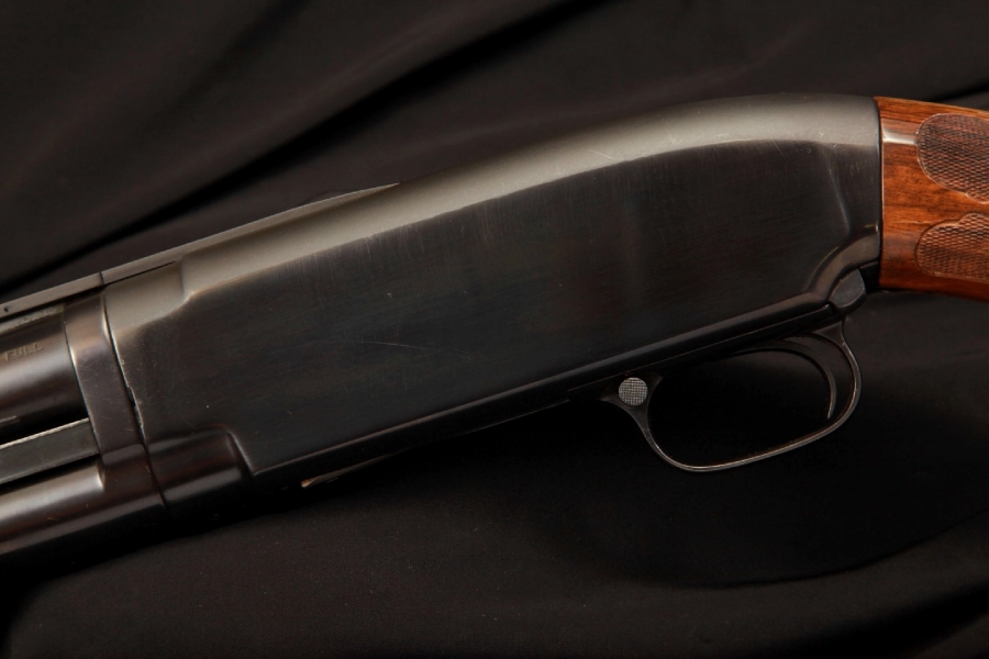 Winchester Model 12 Ga. Gauge Nickel Steel Shotgun & Simmons Rim ...