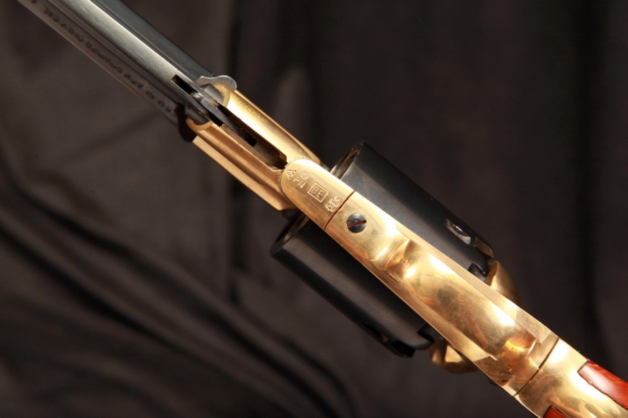 Armi San Marco Asm 1858 .44 Buffalo Percussion 12 Inch Revolver, Atf ...