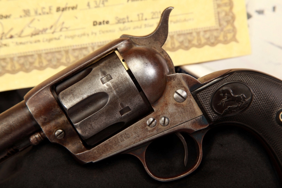 John Bianchi’S 1st Gen. Colt .38-40 Wcf Single Action Army Revolver ...