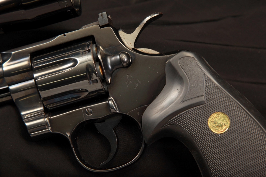 Colt Python Hunter .357 Magnum Double Action Revolver, Luepold ...
