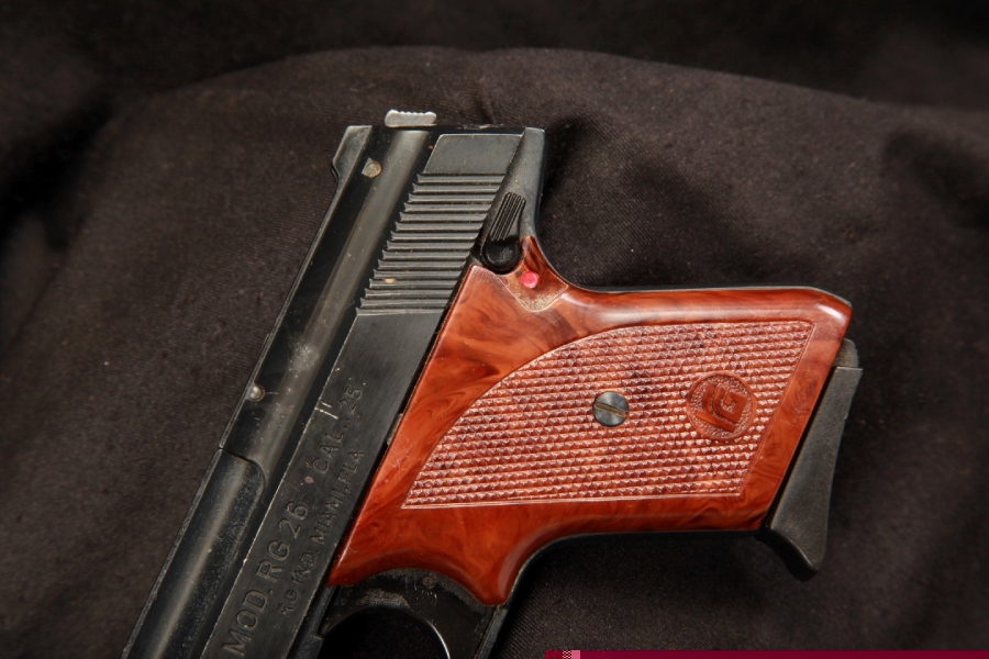 Rg Industries Model Rg 26 .25 Acp Semi Auto Compact Pocket Pistol For ...