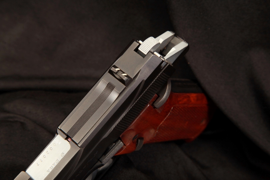 Benelli Model B76 B-76 9mm Sdouble Action Semi Auto Pistol, Mfd 1979 ...