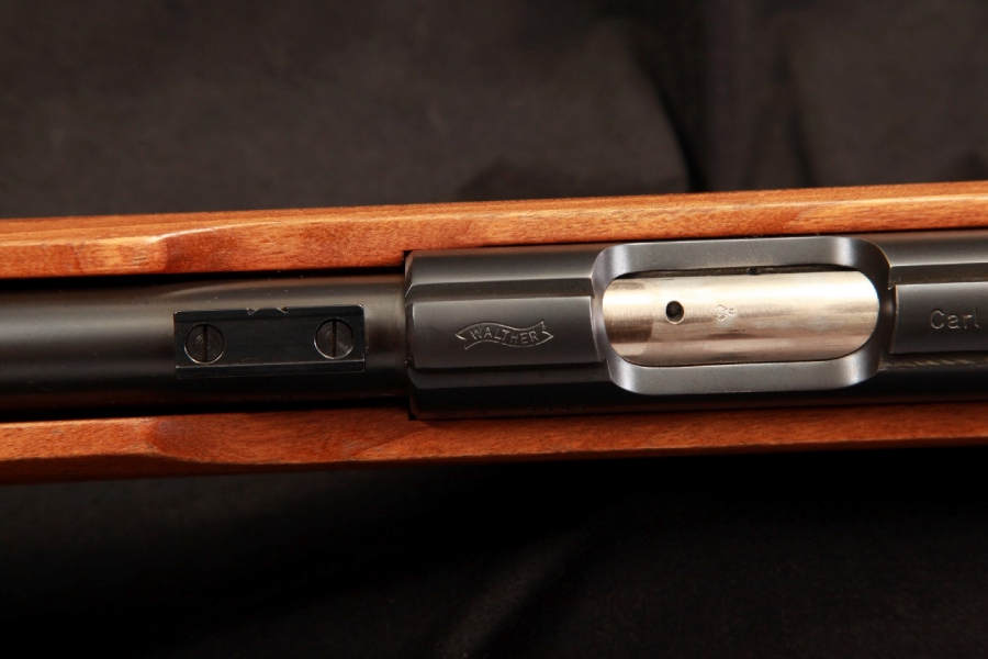 Walther Kk Uit Match .22 Lr Bolt Action Rh Rimfire Target / Benchrest ...