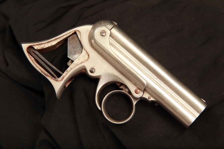 Remington-Elliot Derringer .32 4-Barrel .32 Rimfire Ring Trigger ...