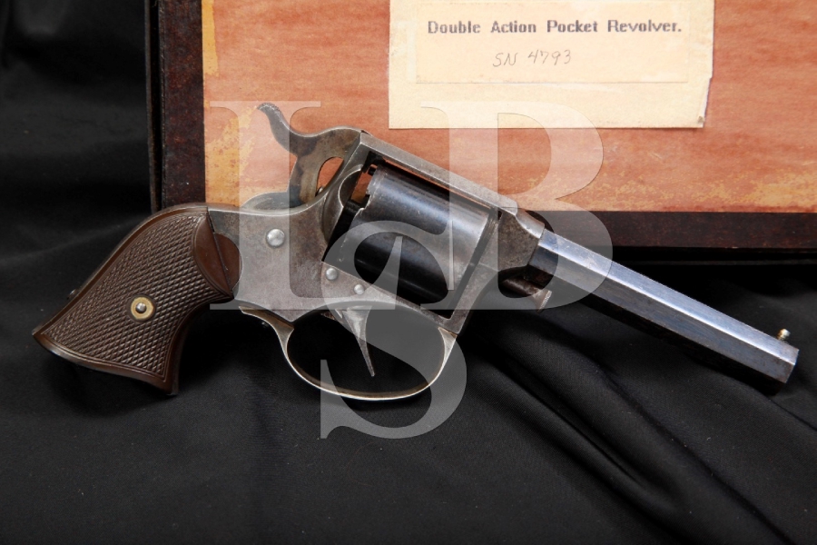 Rare Remington Rider Da .32 Rf Double Action Pocket Revolver & Box ...