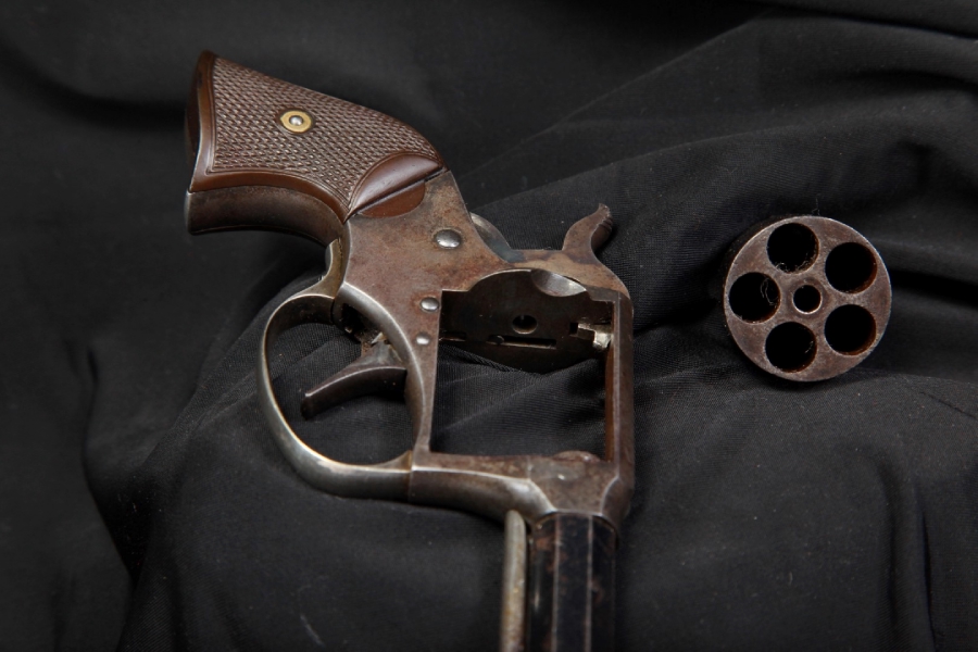Rare Remington Rider Da .32 Rf Double Action Pocket Revolver & Box ...