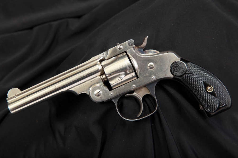 Smith & Wesson .32 S&W Double Action 4th Model Top Break Revolver, C&R ...