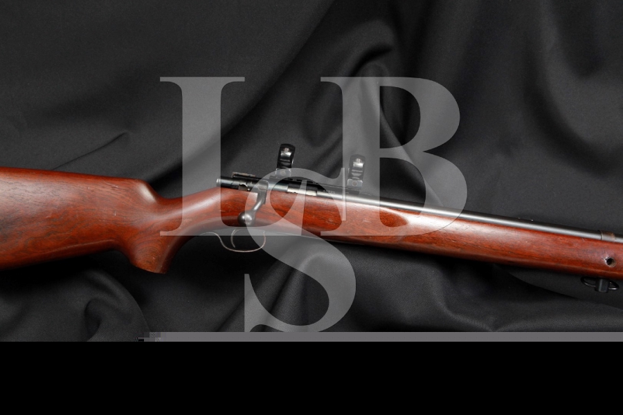 Winchester Model 75 .22 Lr Magazine Fed Target Rifle & Scope Rings ...