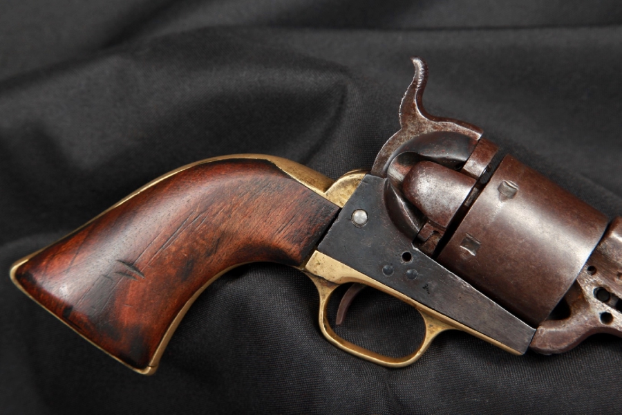 Unusual Colt Model 1851 Navy Conversion .38 Caliber Single Action ...