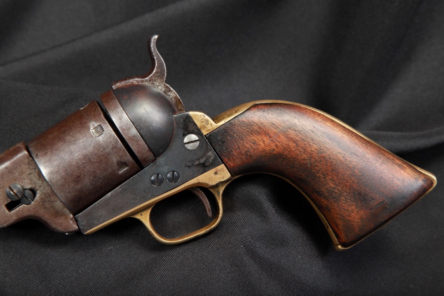 Unusual Colt Model 1851 Navy Conversion .38 Caliber Single Action ...
