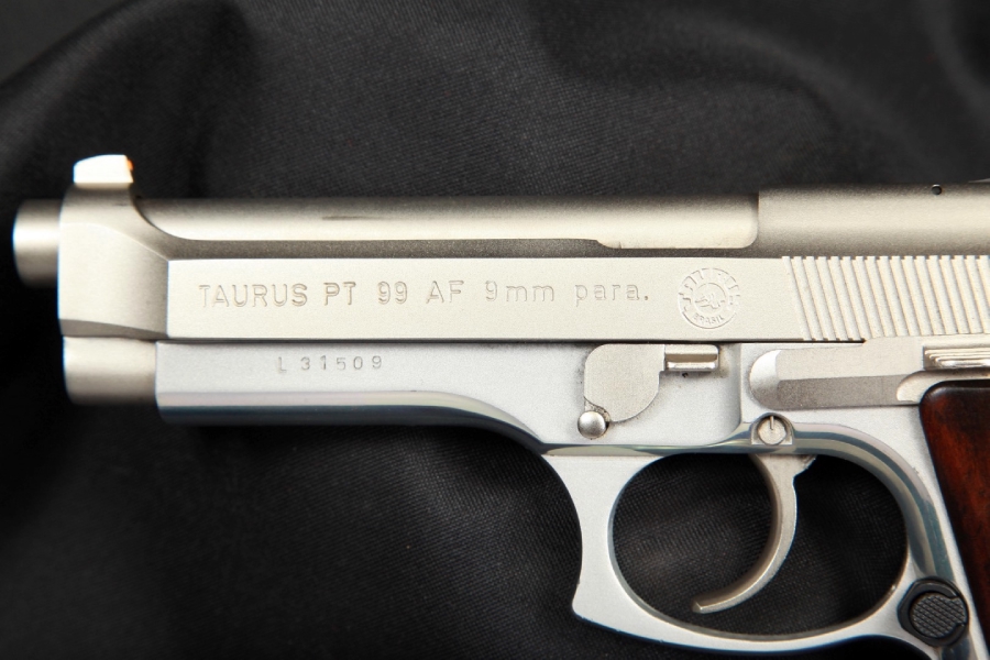 Taurus Model Pt-99 Pt99 Af 9mm Double Action Semi-Automatic Pistol For ...