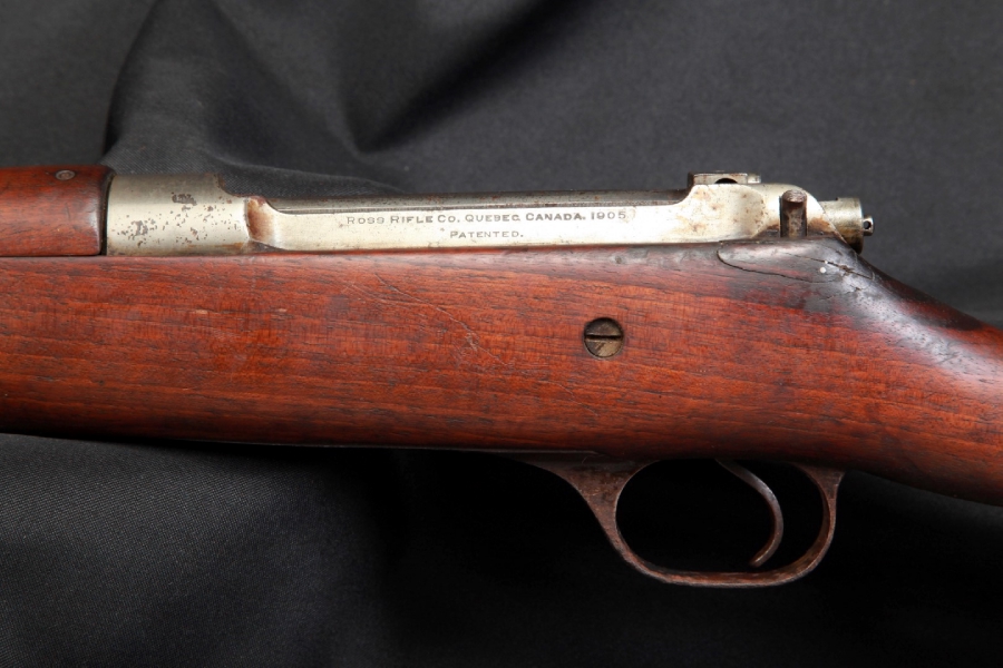 Canadian Ross Rifle Mk Ii Mkii Straight Pull Bolt Action, Sporter ...