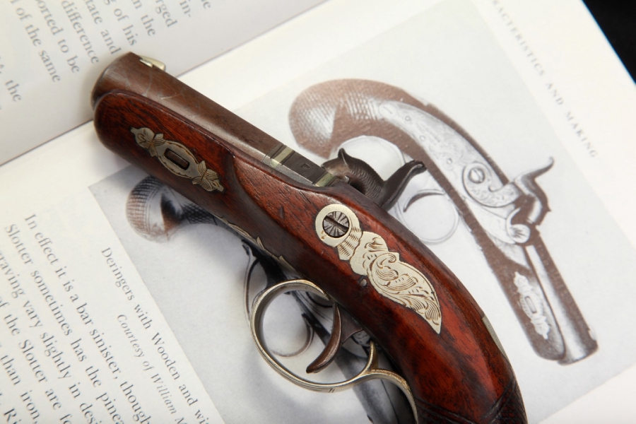 Original Henry Deringer Of Philadelphia .41 Cal Percussion Single Shot ...