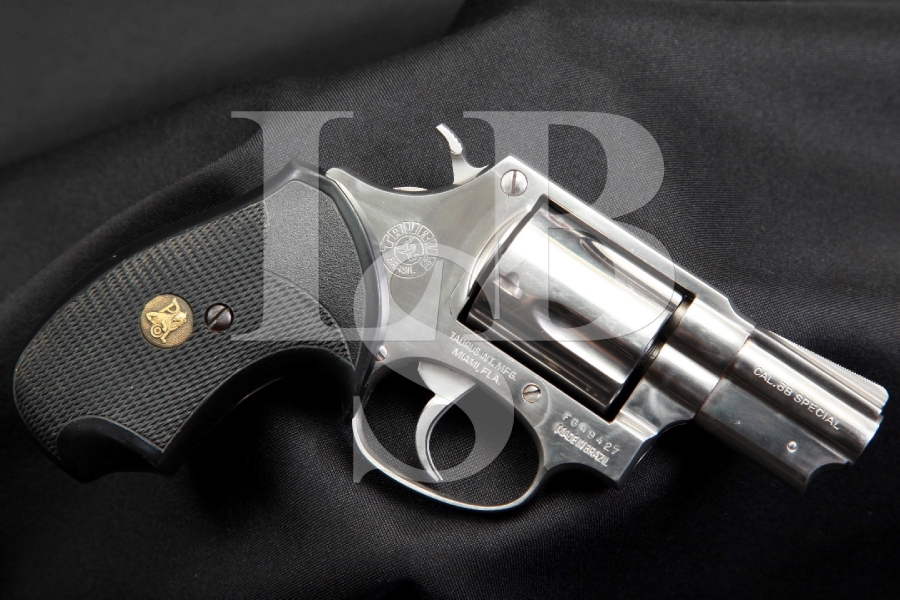 Taurus Model 85 Stainless Steel Snubby Double Action Revolver For Sale ...