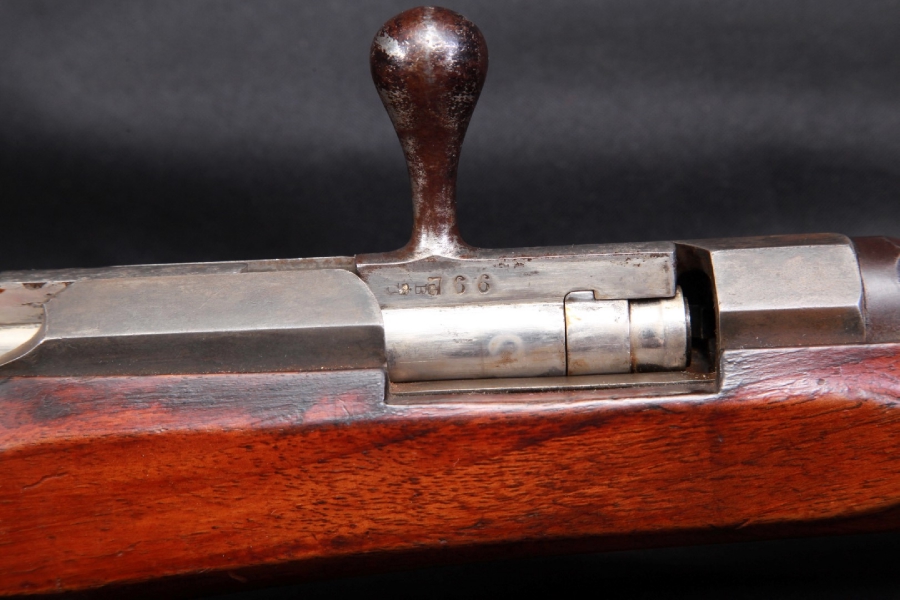 German Schuetzen Rifle Bolt Action Single Shot Rifle & Double Set ...