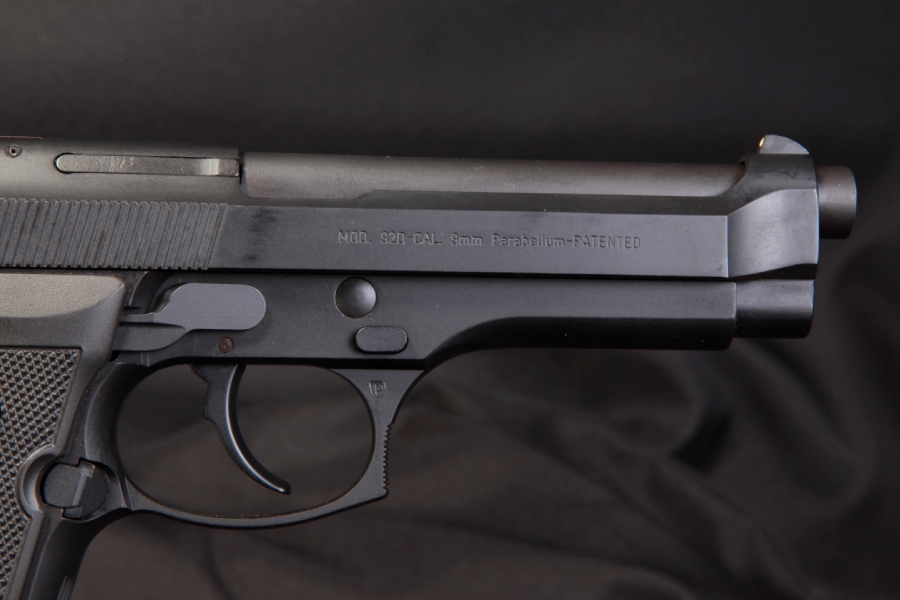 Beretta Model 92d 92-D 9mm Double Action Only Semi-Automatic Pistol ...