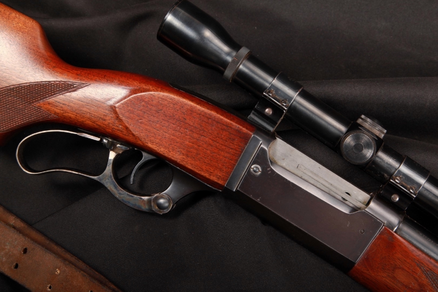 Savage Model 99r 99 R Lever Action Rifle, Weaver K4-E Scope & Sling, C ...