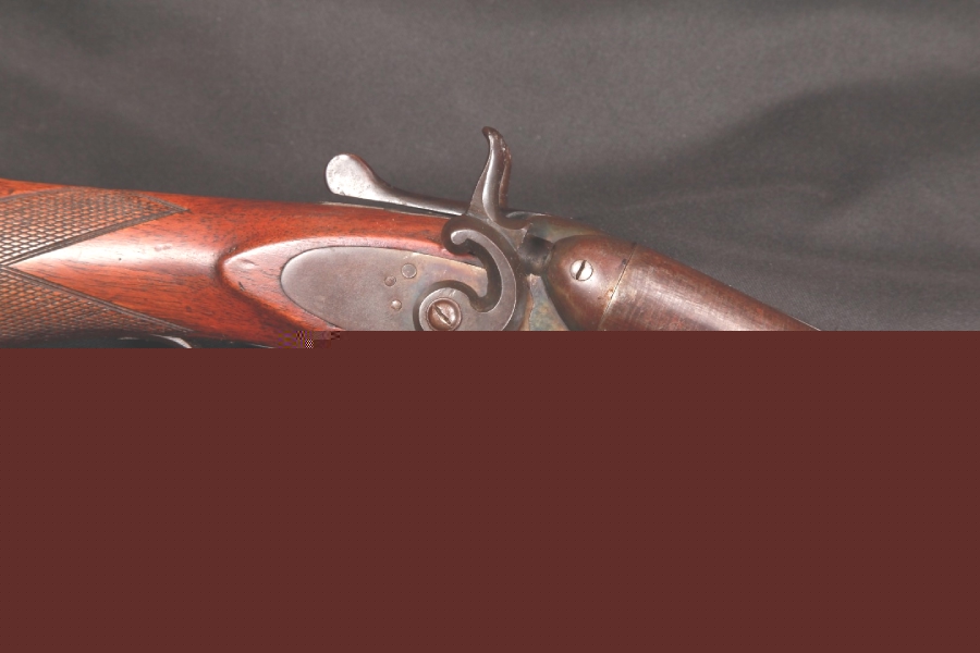 Belgian W.M. Moore & Co Sxs Exposed Hammer Fine Damascus Shotgun ...
