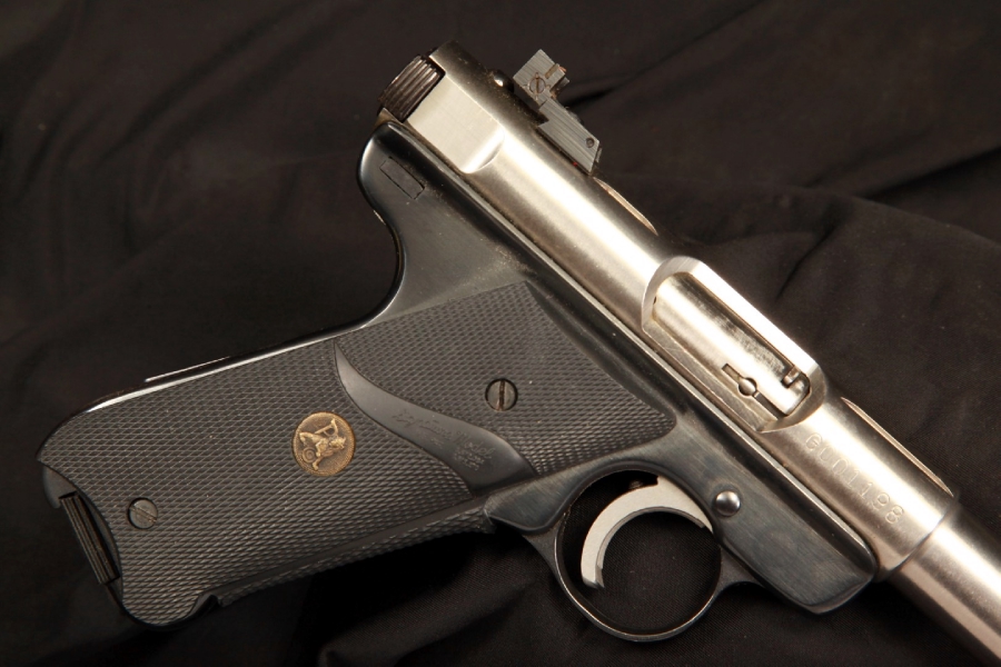 Amt Arcadia Machine & Tool Lightning Stainless Semi-Auto Target Pistol ...