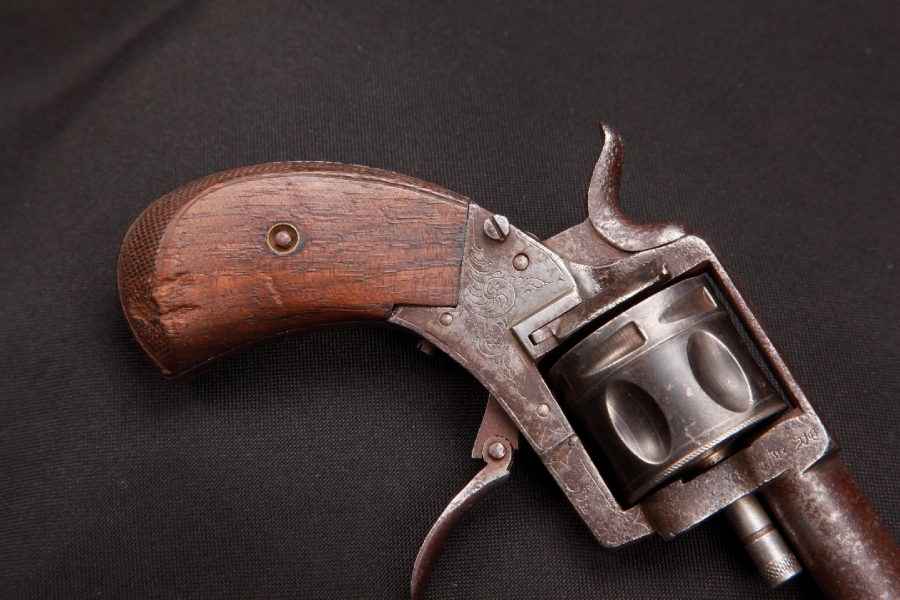 Belgian Made, German Proofed Folding Trigger Model 320 Bulldog 5-Shot ...