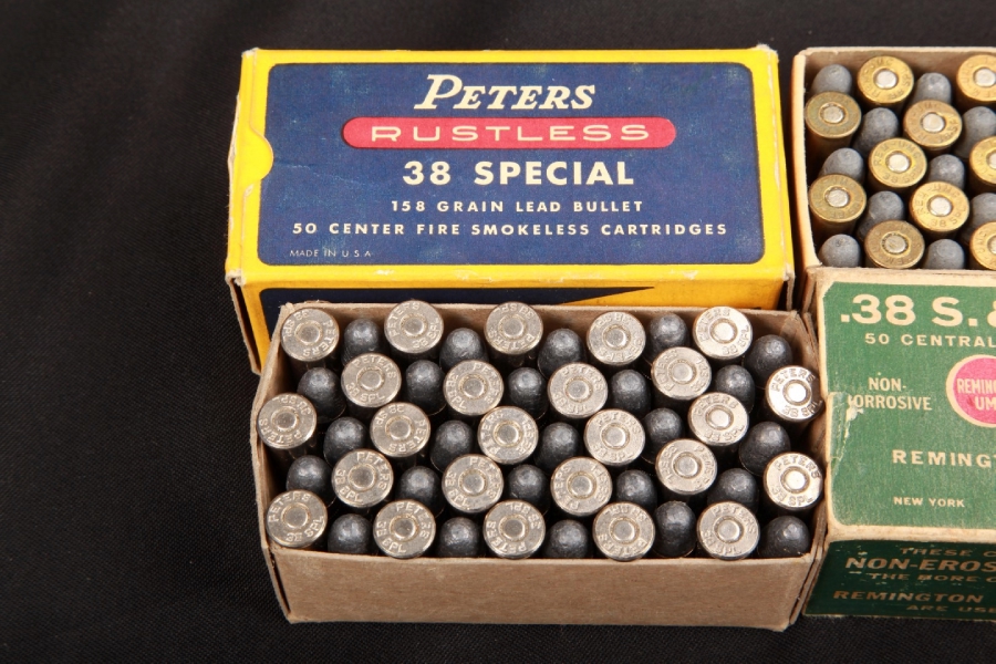3x Full Vintage Boxes .38 S&W Special Ammunition For Sale at GunAuction ...