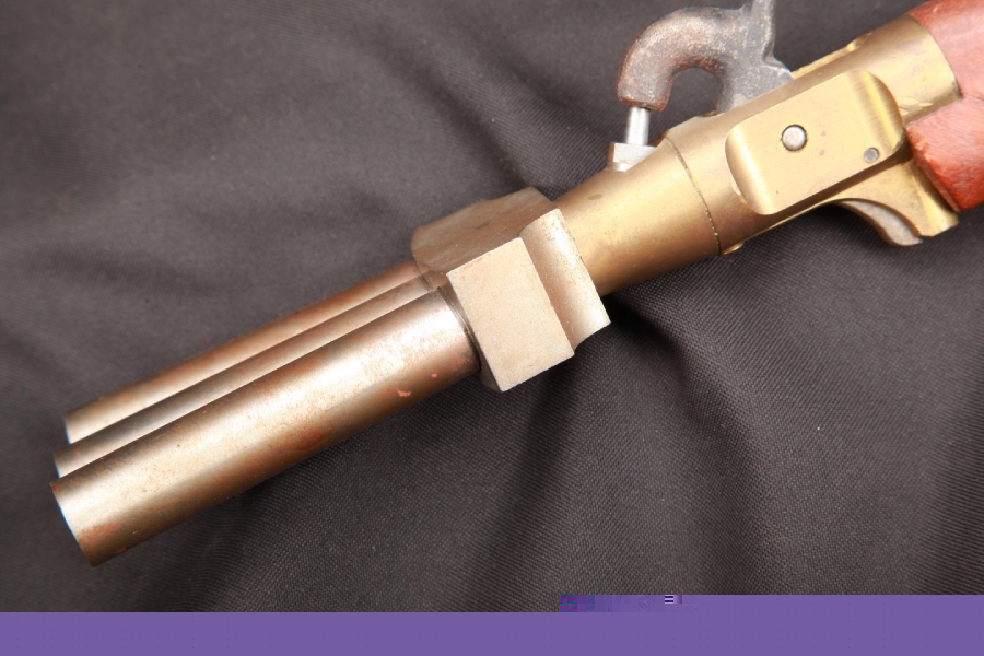 Cmc Kit Gun, Duck'S Foot Pistol 3-Barrel Percussion Volley Gun Pistol ...