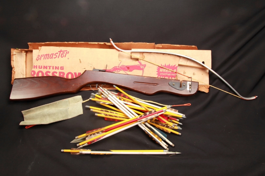 Wham-O Powermaster Wood / Aluminum 80lb Crossbow For Sale at GunAuction ...