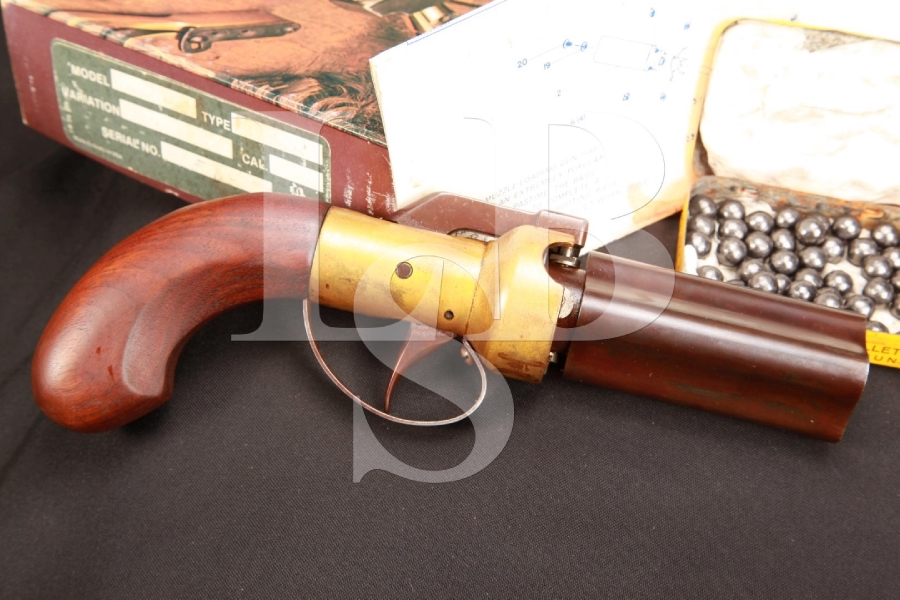 Cmc Kit - Ethan Allen Pepperbox Repro Percussion Pepperbox Pistol, Atf ...