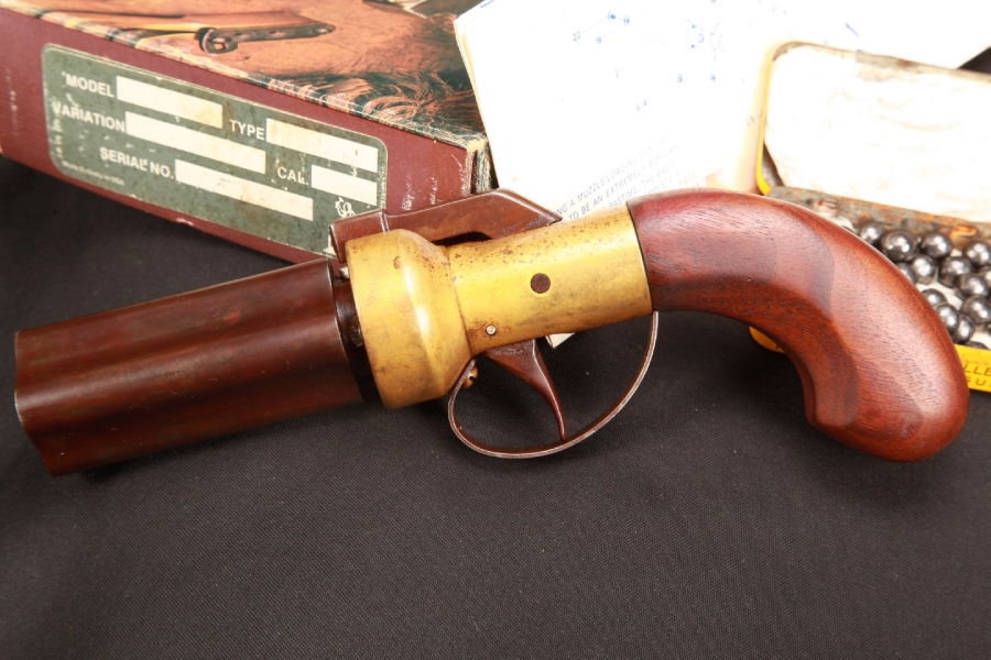 Cmc Kit - Ethan Allen Pepperbox Repro Percussion Pepperbox Pistol, Atf ...
