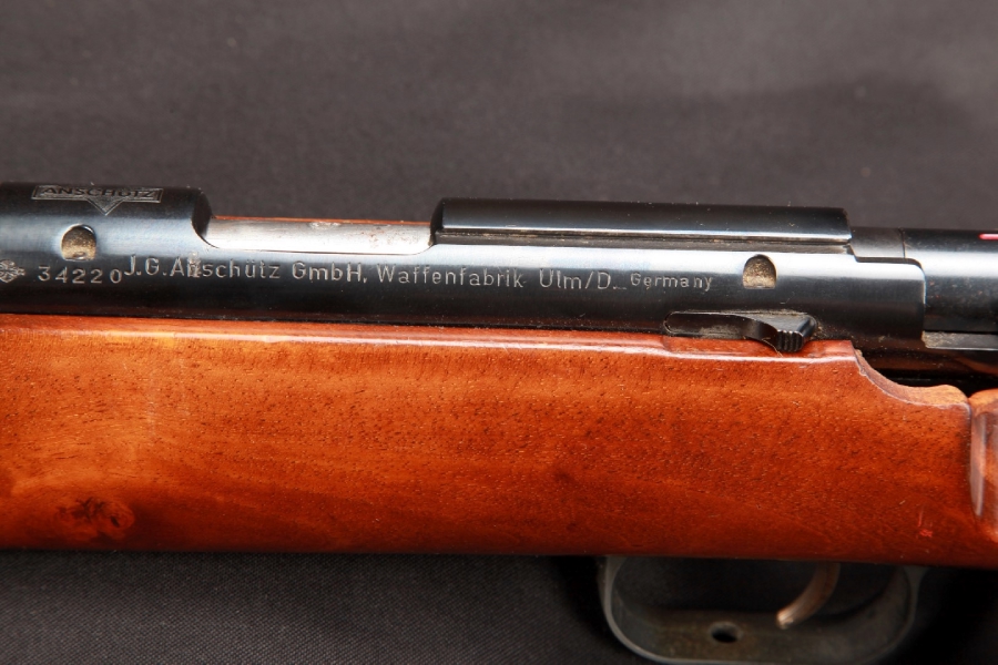 Anschutz Model 1407 .22 Lr Rimfire Bolt Action Match Target Rifle Mfd ...