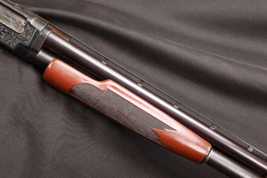 Scroll Engraved Winchester Model 12 Gauge 2 3/4 Inch Pump Action ...