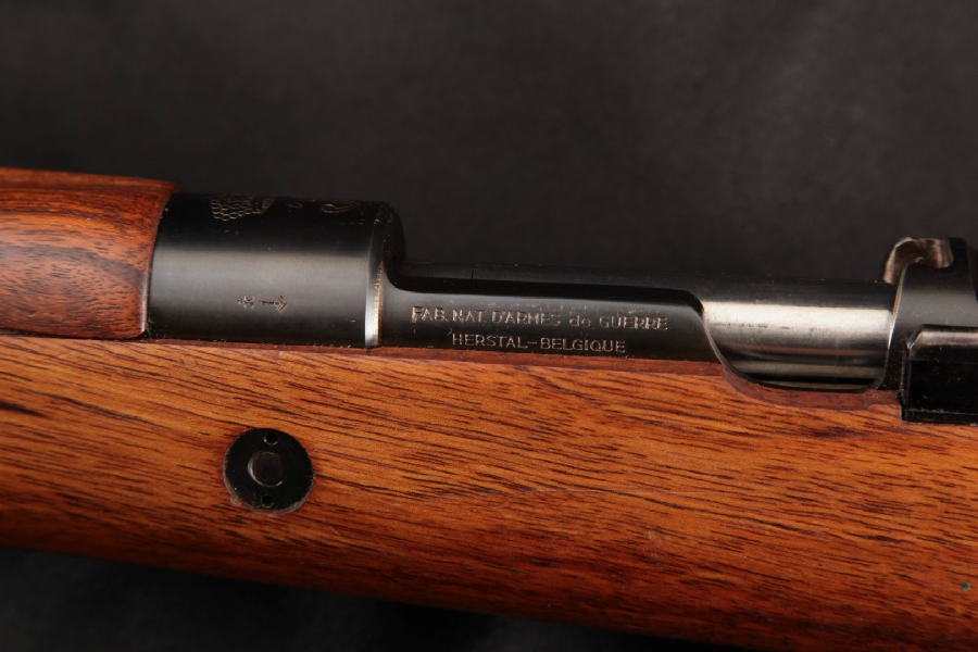 Fabrique Nationale Fn Dutch Mauser Model 1948 Carbine, Police Marked ...