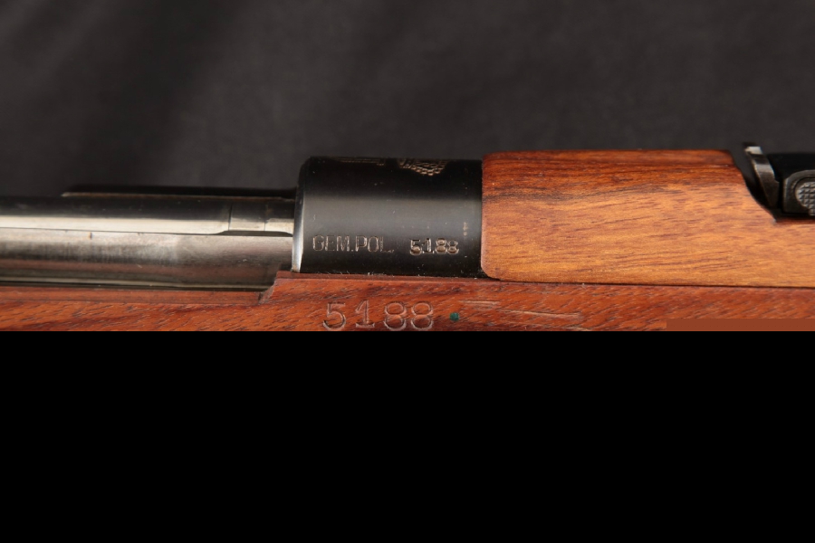 Fabrique Nationale Fn Dutch Mauser Model 1948 Carbine, Police Marked ...