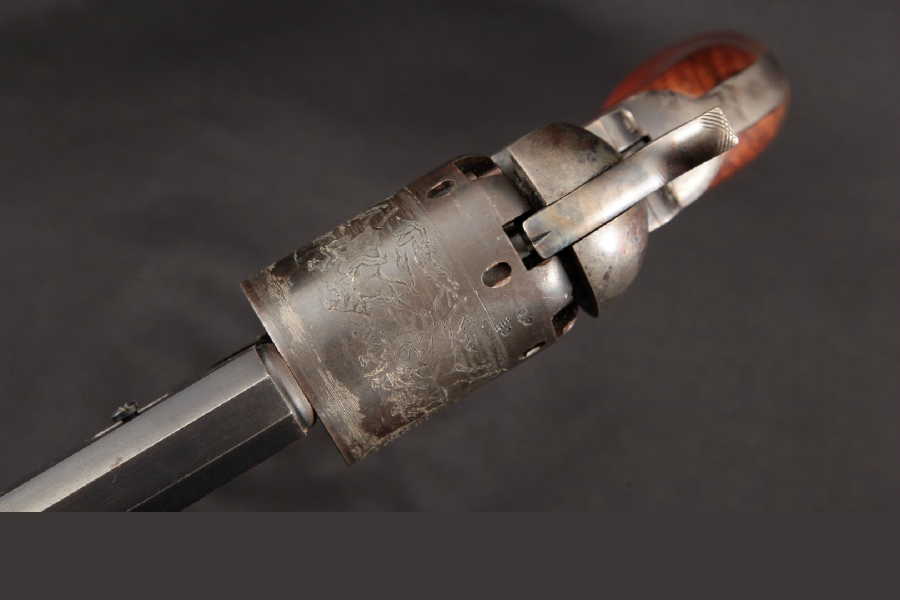 Colt (Asm In Italy) Model 1847 Walker Sa, Blue, Case Colored & Brass 9 ...