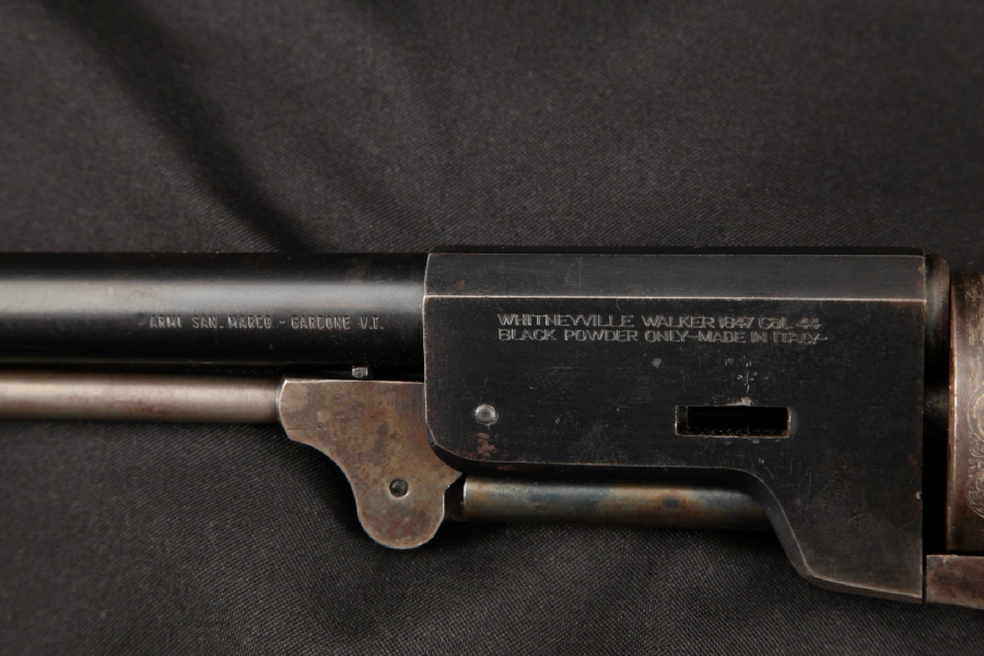 Colt (Asm In Italy) Model 1847 Walker Sa, Blue, Case Colored & Brass 9 ...