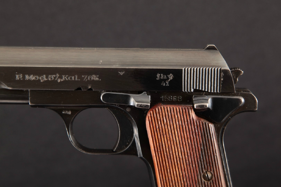 Inscribed Hungarian Fémáru Fég Pistole M37 Jhv/41, Rare Nazi Marked ...