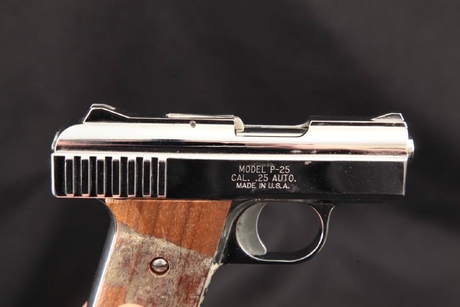 Raven Arms Model P-25 P25, Chrome 2 3/8” SA Semi-Automatic Compact ...