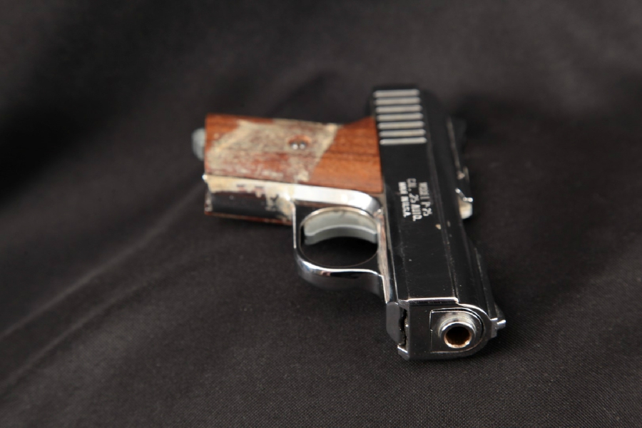 Raven Arms Model P-25 P25, Chrome 2 3/8” Sa Semi-Automatic Compact ...