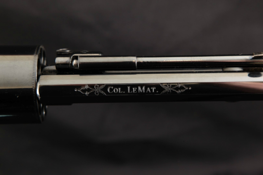Navy Arms Lemat Cavalry Model, Beautiful Blue & Case Colored 6 5/8" 9 ...