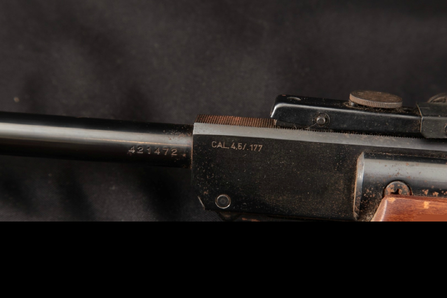 Rws Model 45 4.5 Cal .177 Single Shot Pellet Rifle For Sale at ...