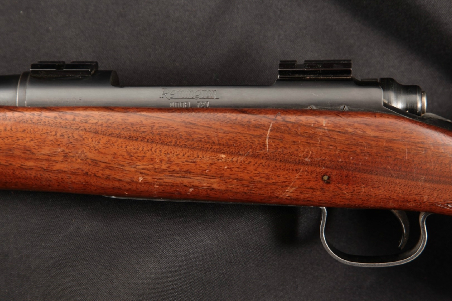 Remington Model 721 M721 + Weaver Scope Bases, Blue 22” Bolt Action ...