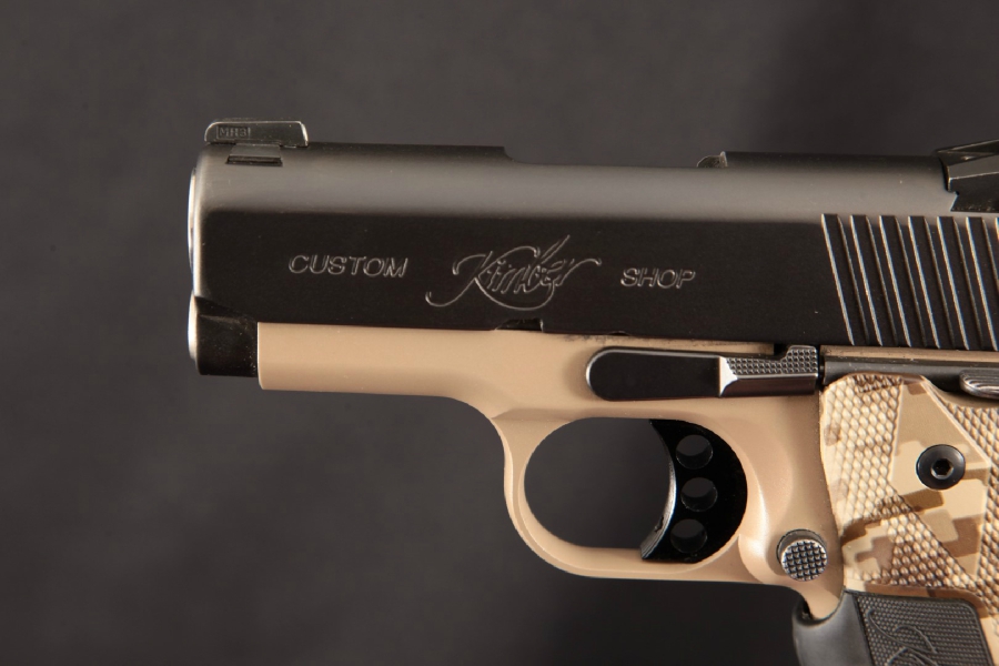 Kimber Custom Shop Ultra Covert Ii Compact 1911, Black & Tan 3 Sa Semi ...