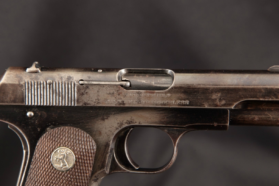 Colt Model 1908 M1908 Pocket Hammerless, Pre-Wwi Blue 3 3/4" Semi ...