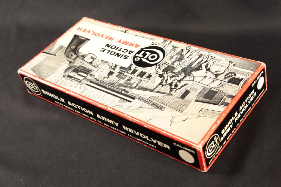 Colt S.A.A. Saa 2nd Generation + Stagecoach Box, Sharp Blue & Case ...