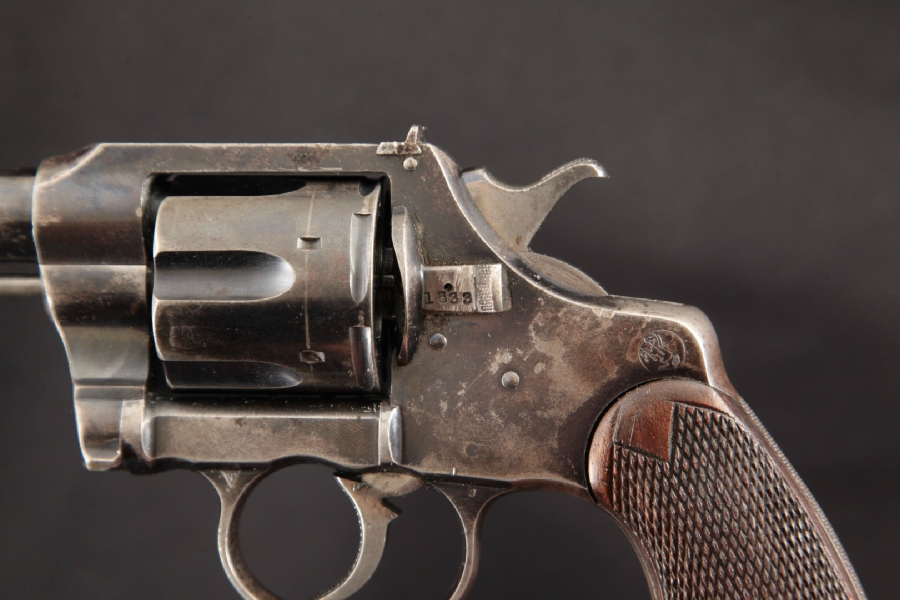 Colt Officers Model, First Issue Blue 6" Sa/Da Double Action Revolver ...