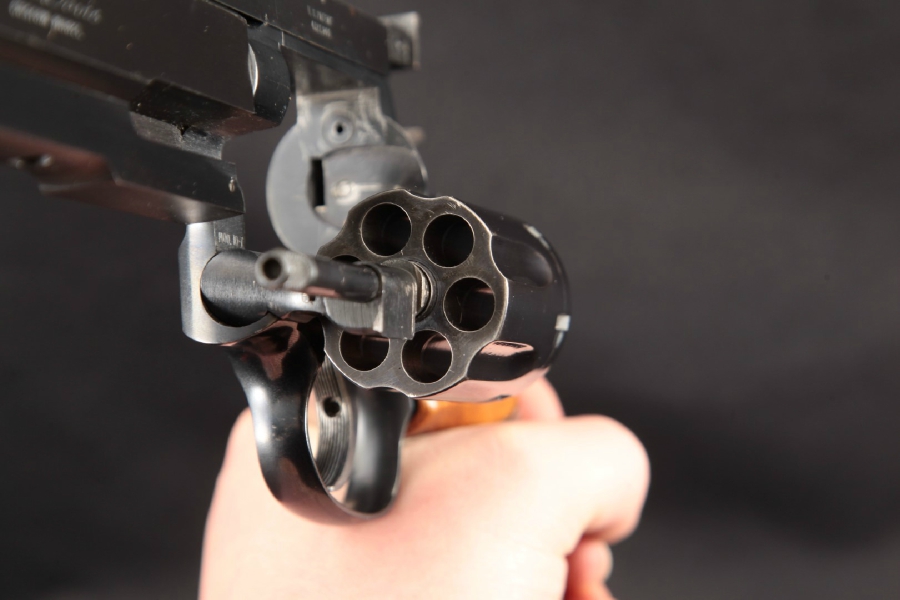 Smith & Wesson S&W Bill Davis Custom Model 10-7, Blue Heavy Side Slab 6 ...