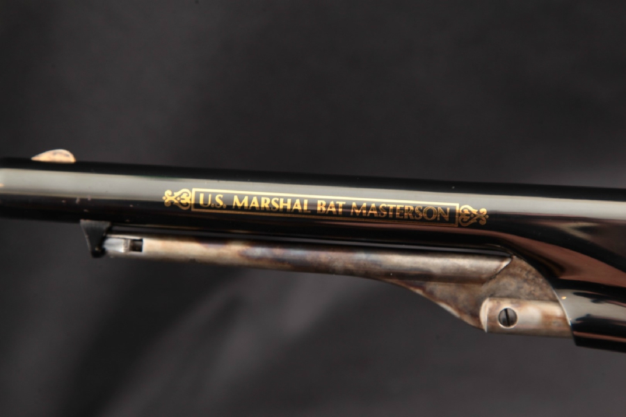 Asm Italy Colt Model 1860 U.S. Marshal Bat Masterson, Blue 8 Single ...
