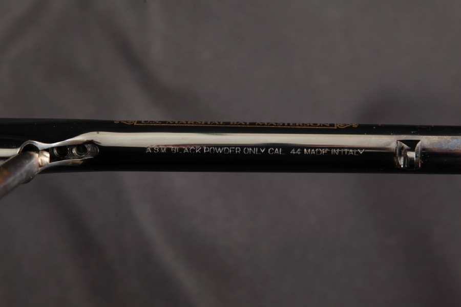 Asm Italy Colt Model 1860 U.S. Marshal Bat Masterson, Blue 8 Single ...