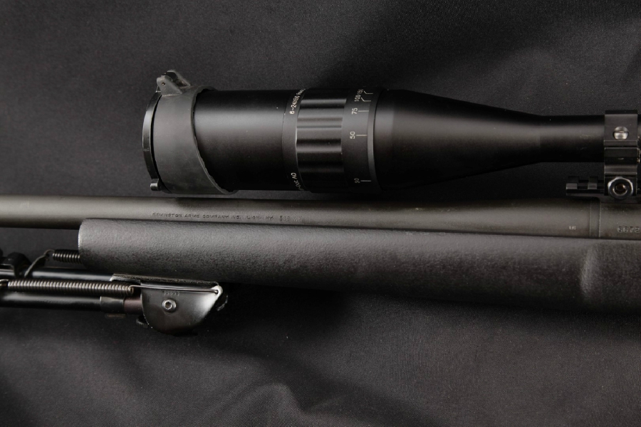 Remington Model 700 Police (700p) Scope & Bipod, Parkerized 26” Law ...